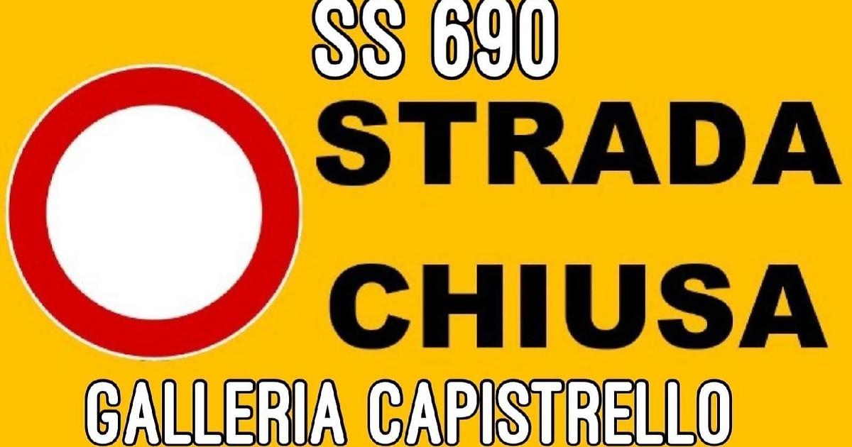 Lampioni divelti da un camion. Diagi sulla strada statale Sora ...